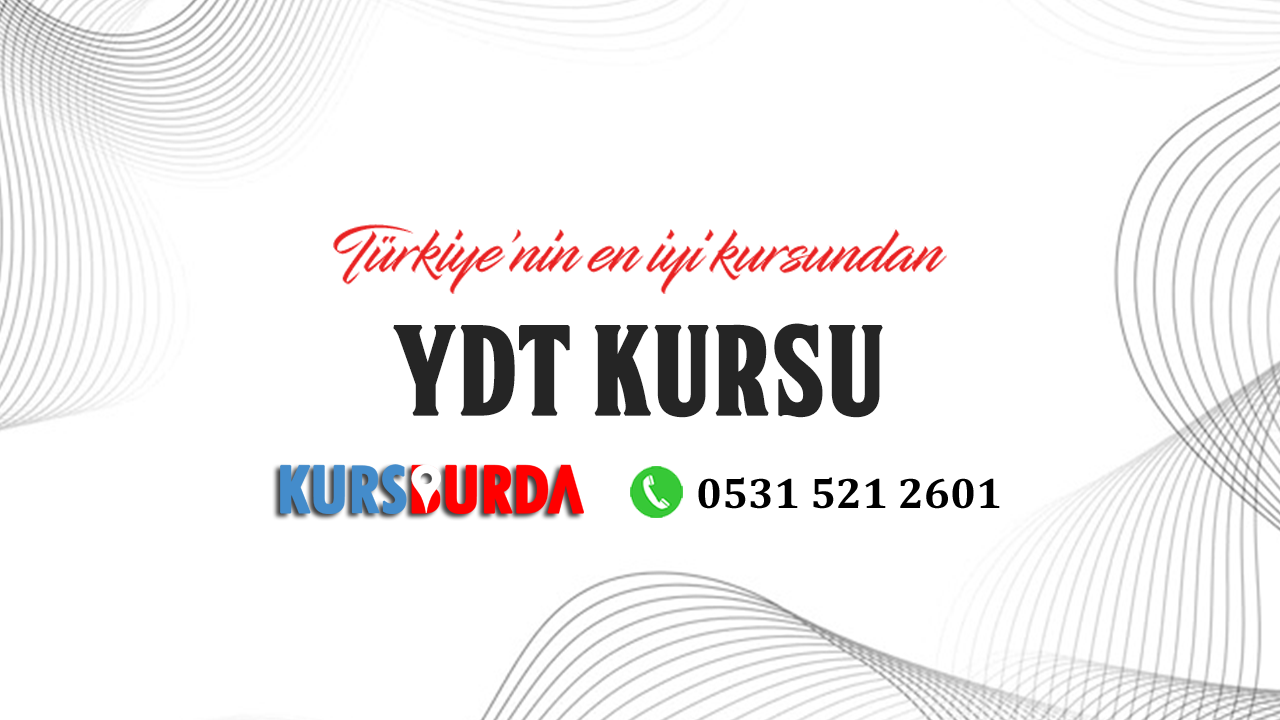 Online YDT Kursu - 0531 521 26 01 Kurs Burda